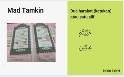 Ciri-Ciri Mad Tamkin, Contoh & Cara Membacanya Dalam Quran